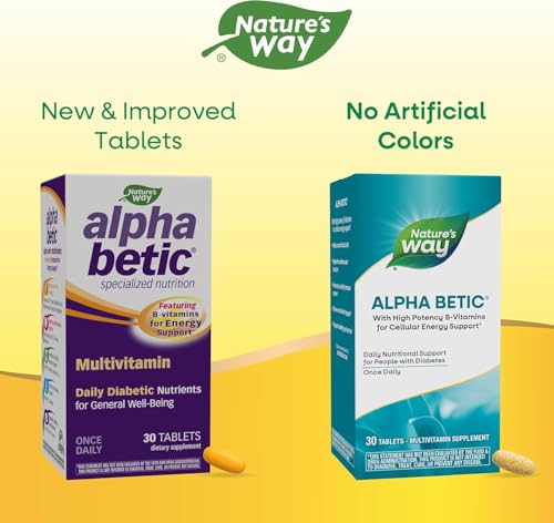 Alpha Betic multivitamins for energy support