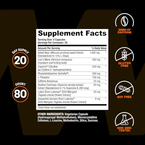 Alpha Brain Black Label for concentration