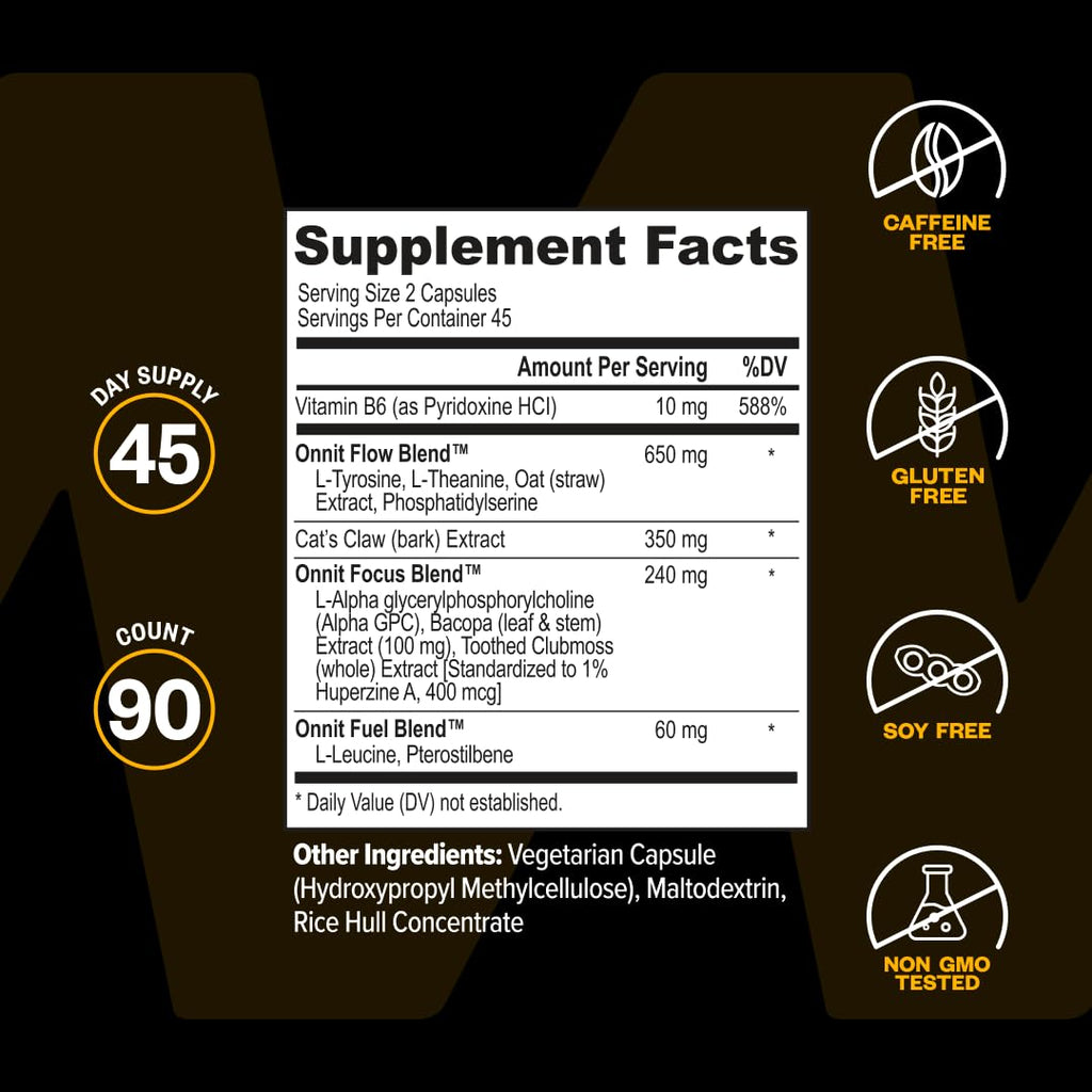 Alpha Brain capsules for stress relief