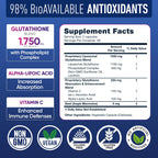 Alpha Flow 1100 mg glutathione