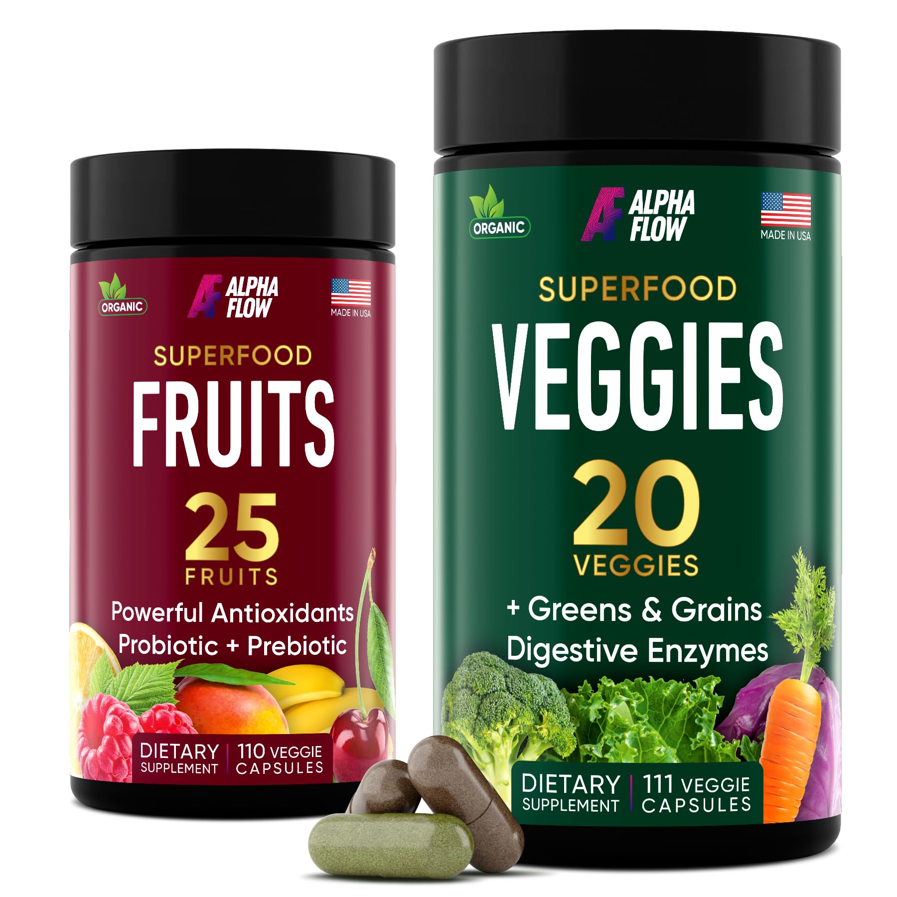 Alpha Flow blended vitamin for energy