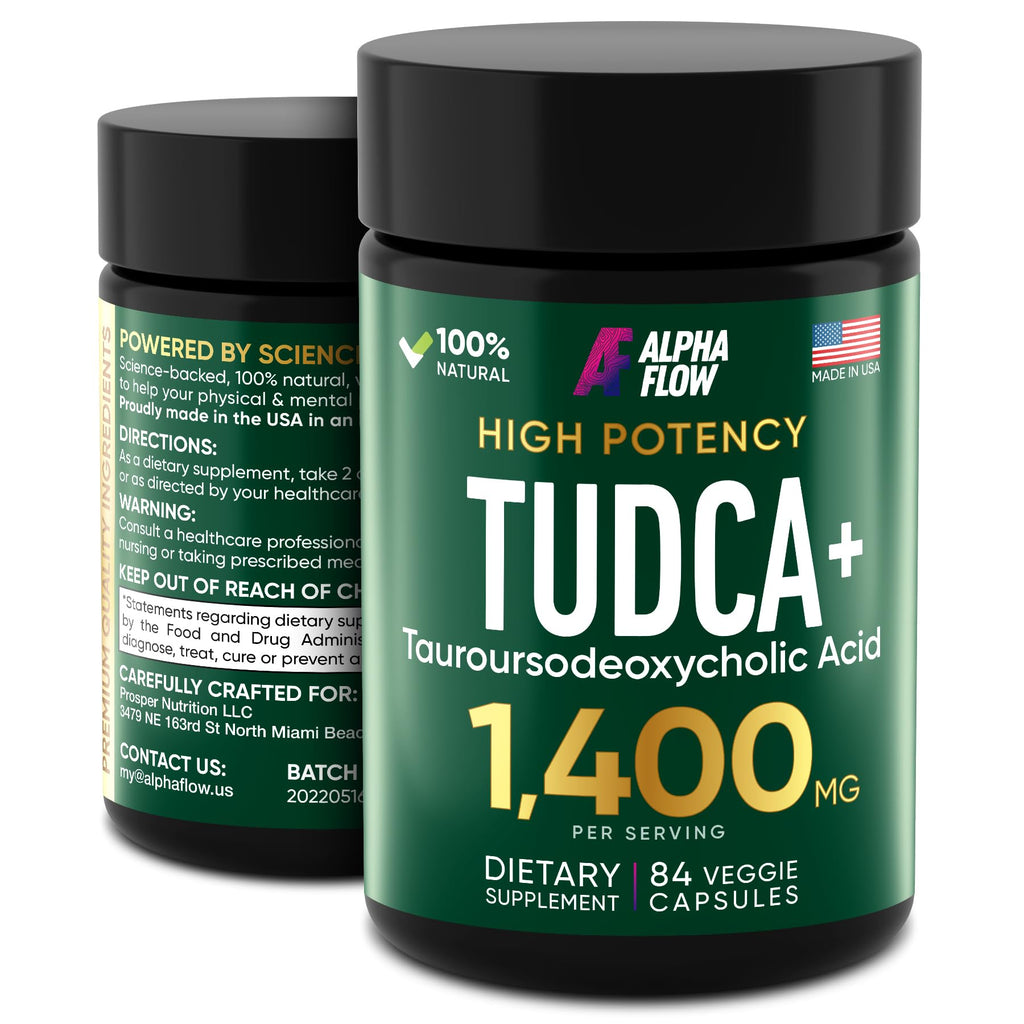 Alpha Flow TUDCA liver support supplement