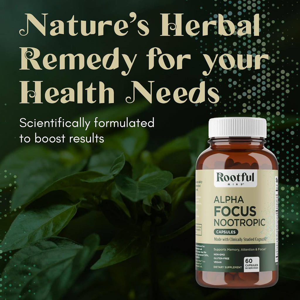 Alpha Focus multivitamin for seniors vitality