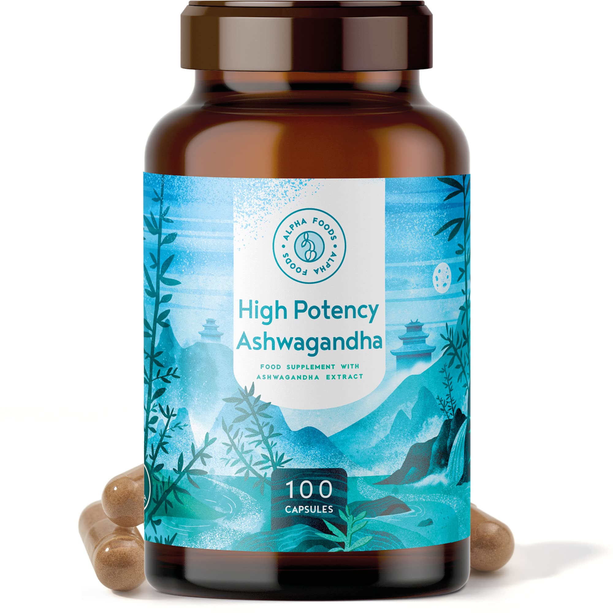 Alpha Foods Ashwagandha herbal supplement