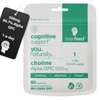 Alpha GPC 500 mg choline capsules