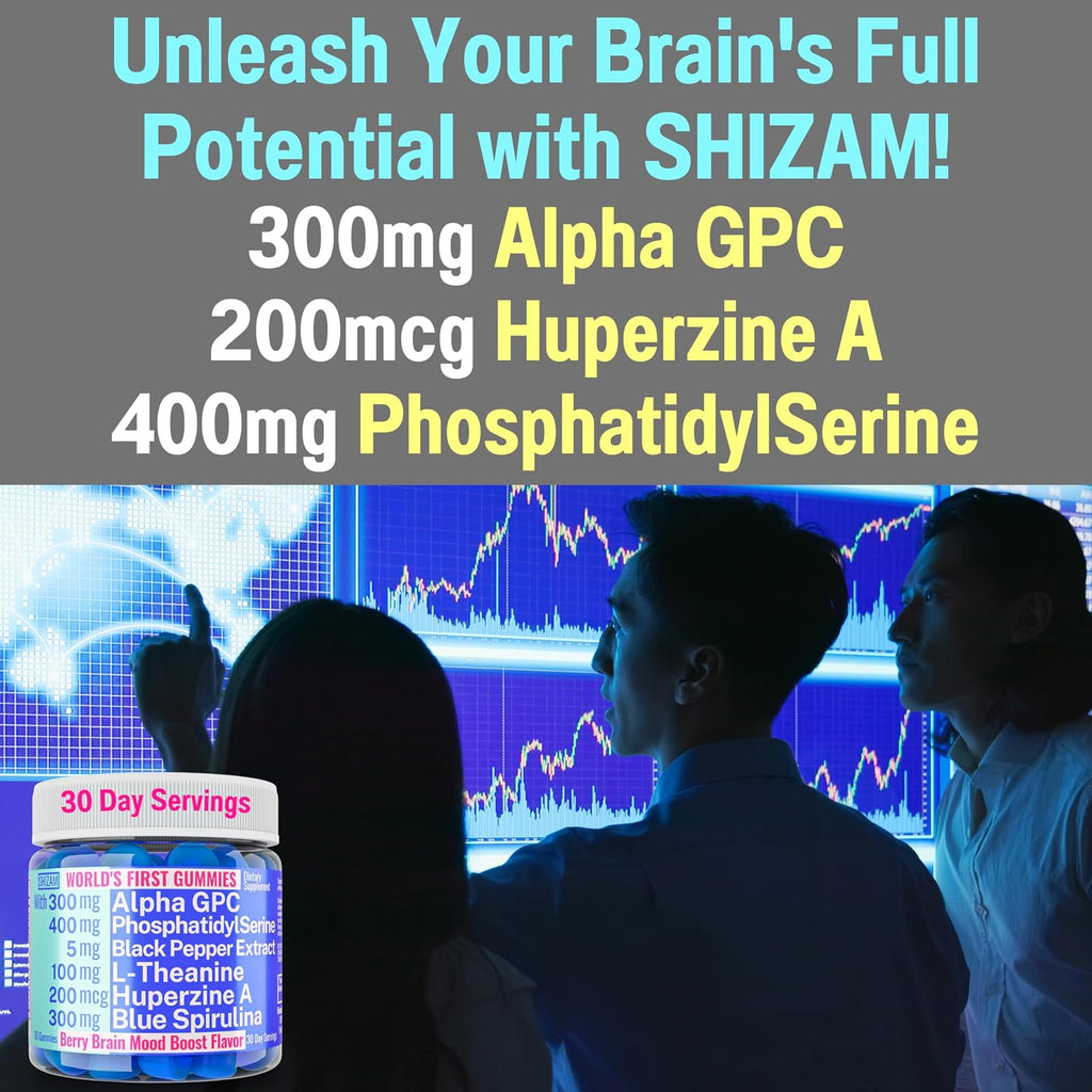Alpha GPC brain health gummies