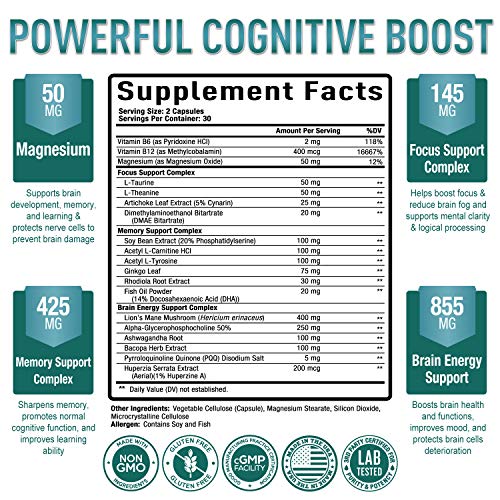 Alpha GPC brain support supplement