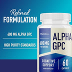 Alpha GPC capsules for cognitive health