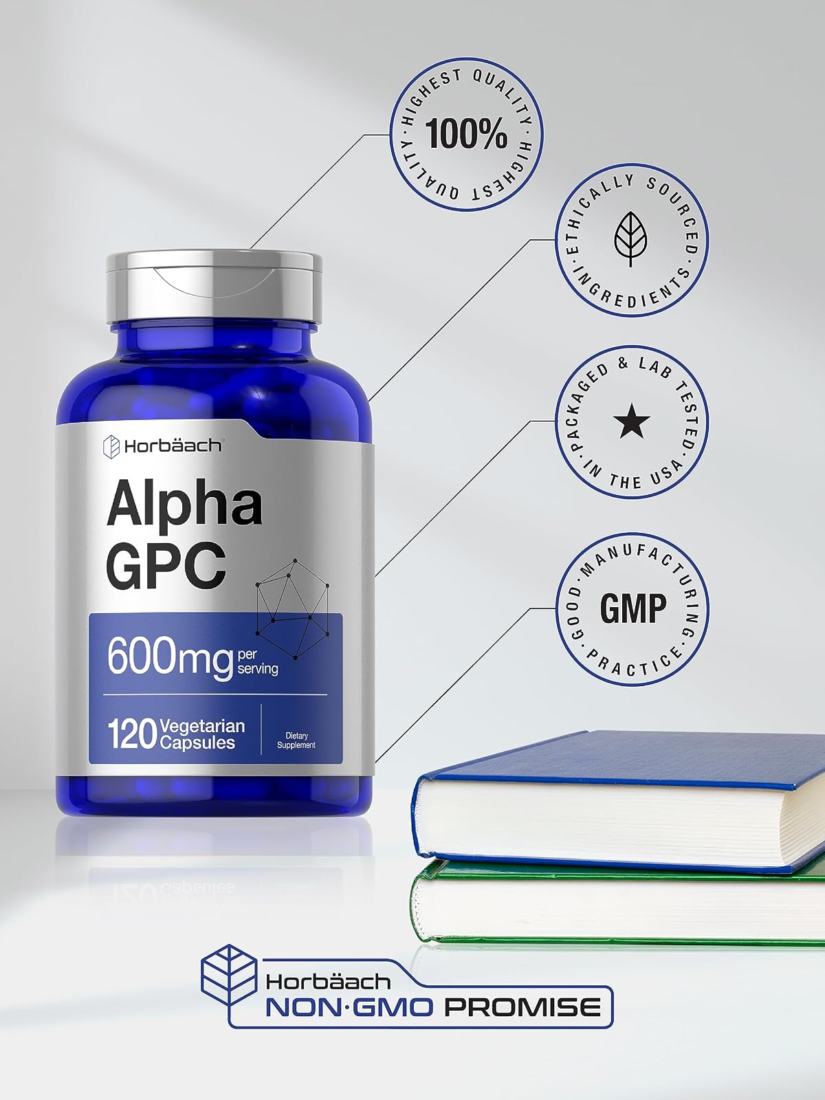 Alpha GPC capsules for cognitive support