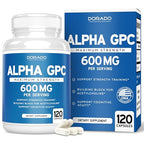 Alpha GPC Choline 600 mg capsules