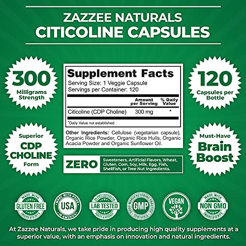 Alpha GPC choline cognitive support