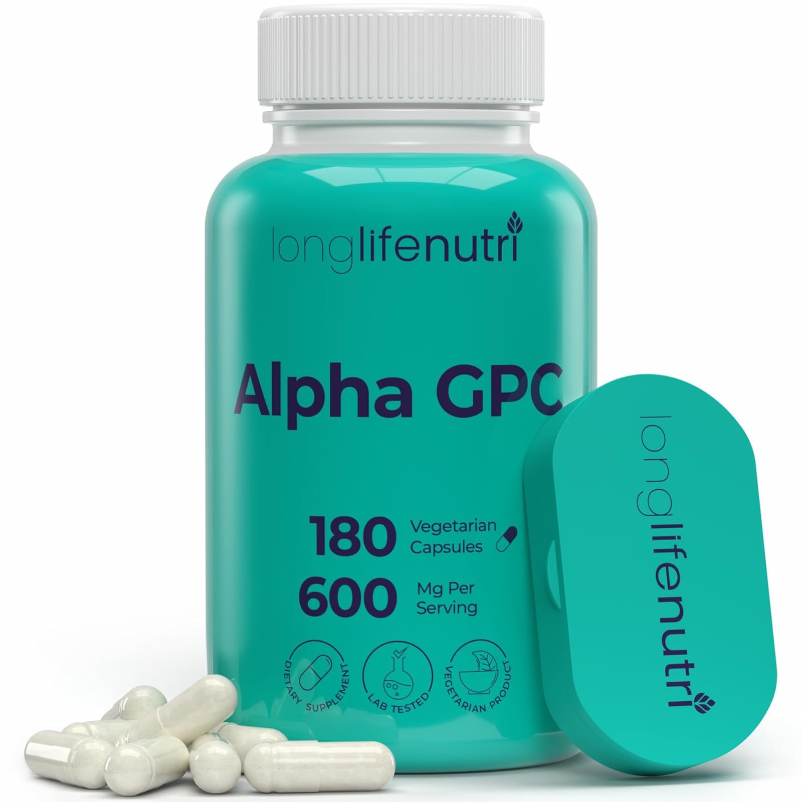 Alpha GPC Choline vegetarian capsules