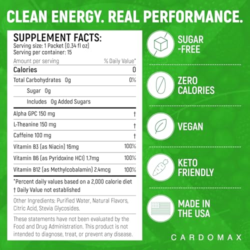 Alpha GPC energy drink benefits