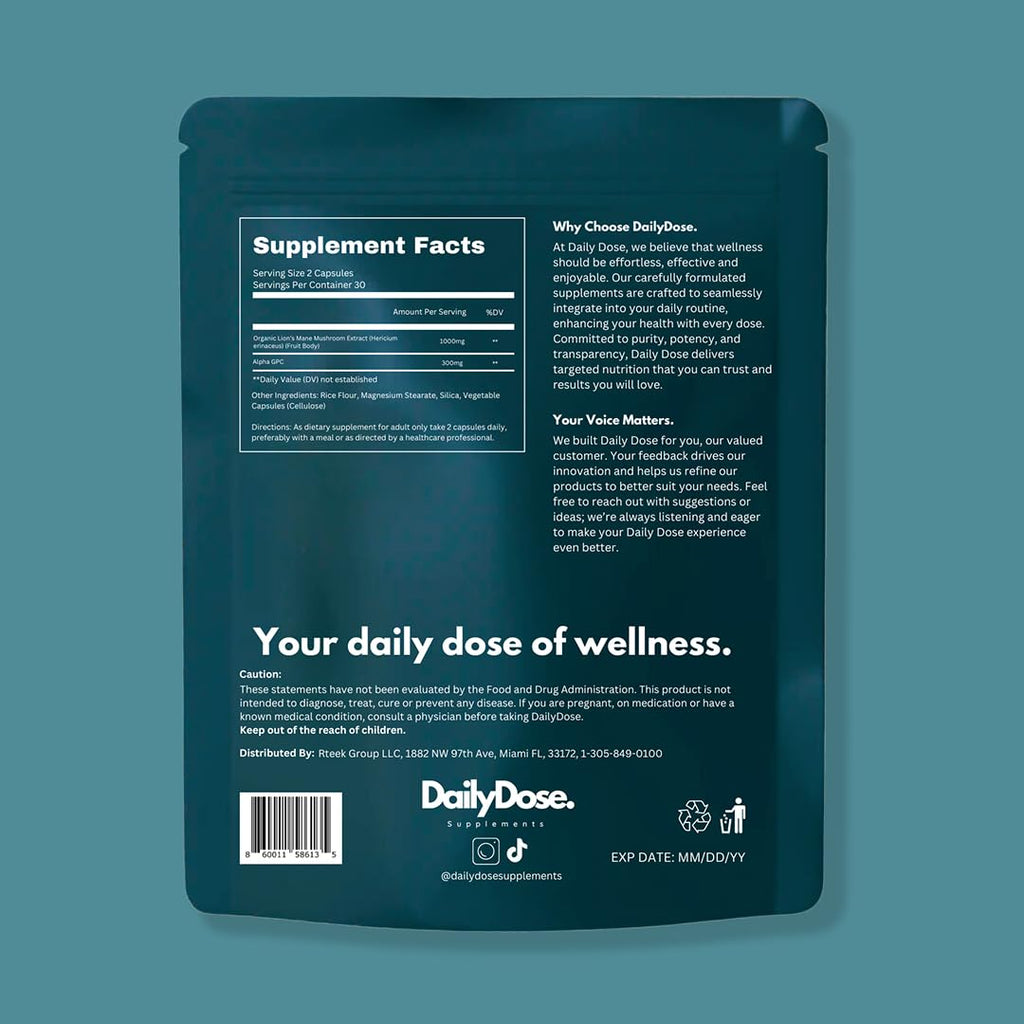 Alpha GPC focus enhancement formula