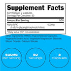 Alpha GPC for athletic performance