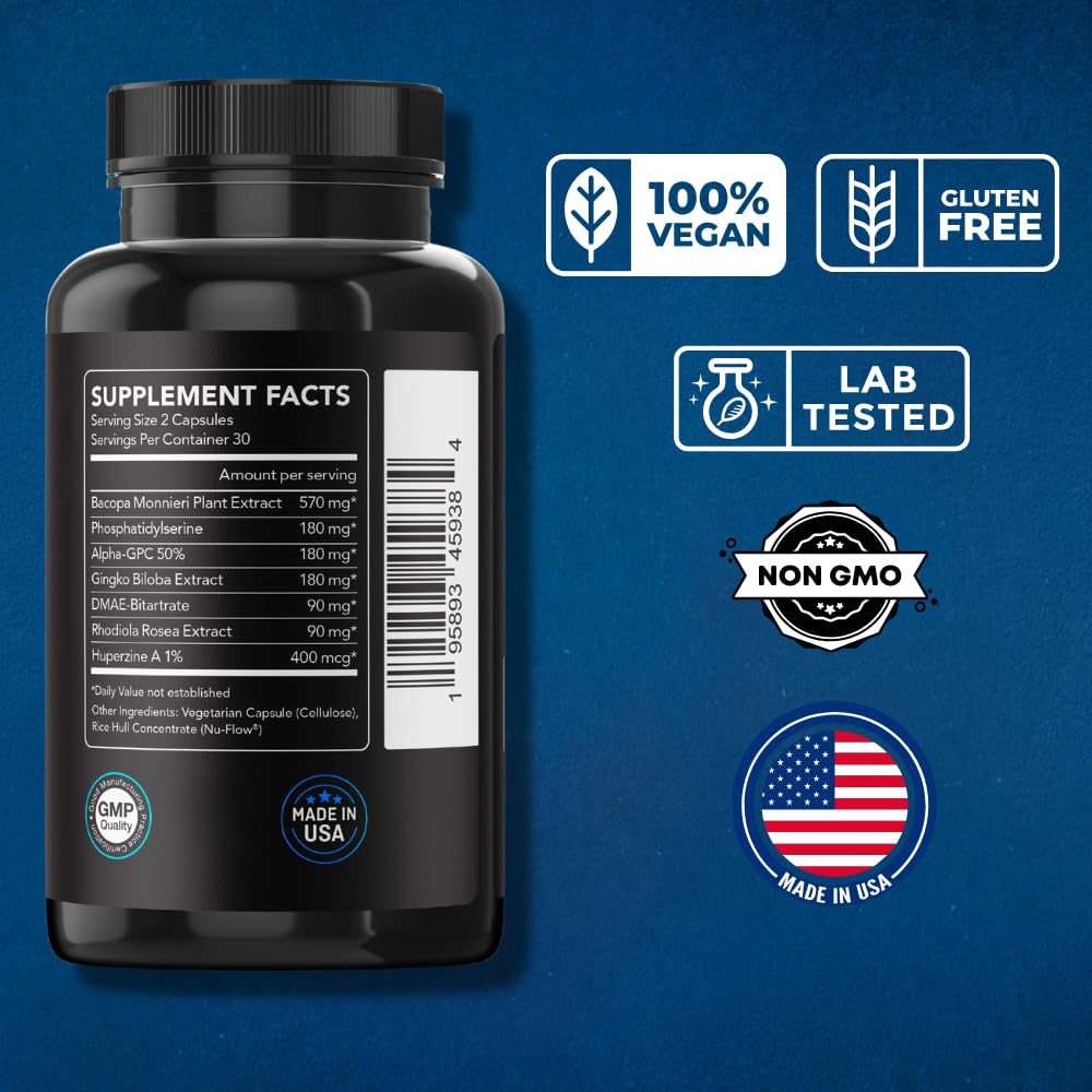 Alpha GPC for cognitive enhancement