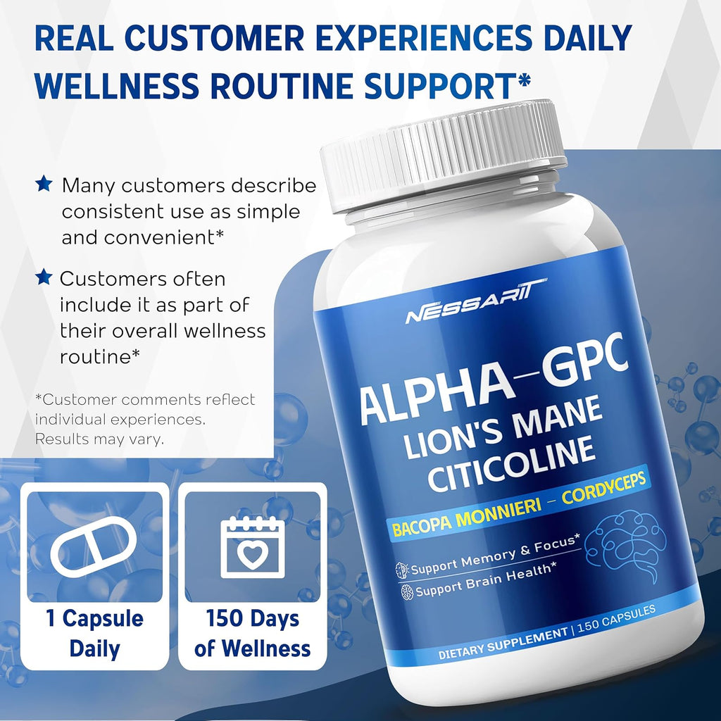 Alpha-GPC for improved focus and clarity