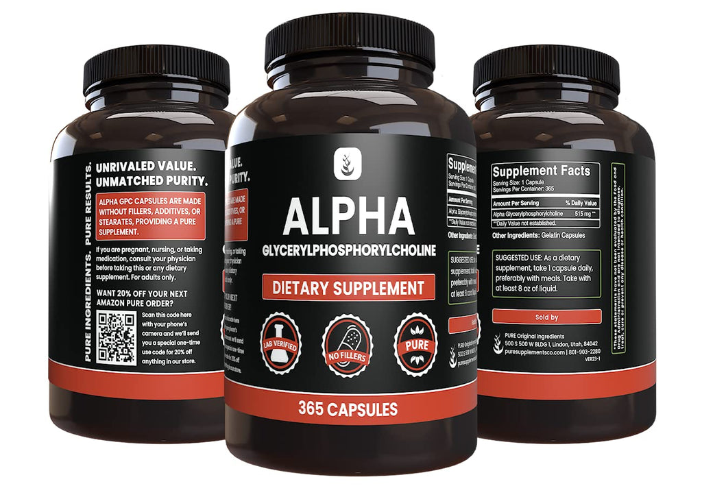Alpha GPC for memory enhancement