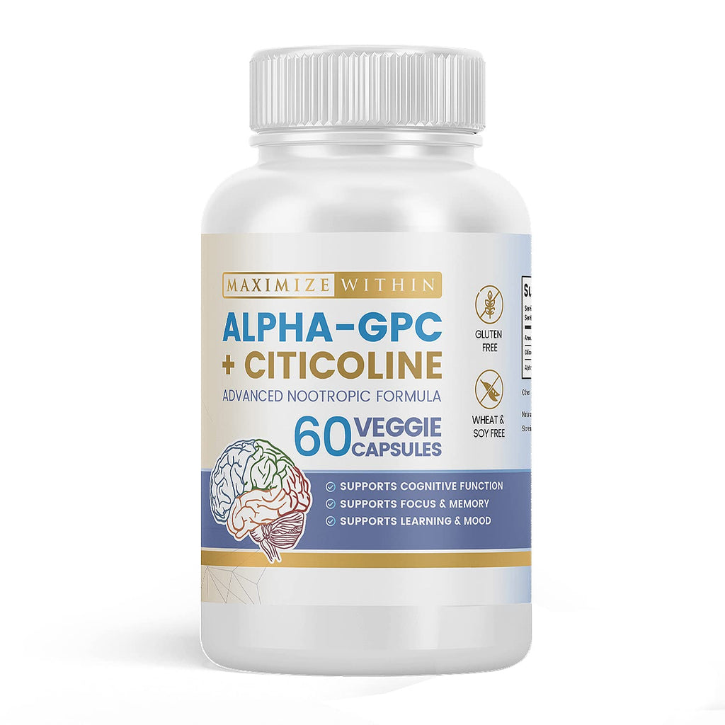Alpha GPC multivitamins for brain health