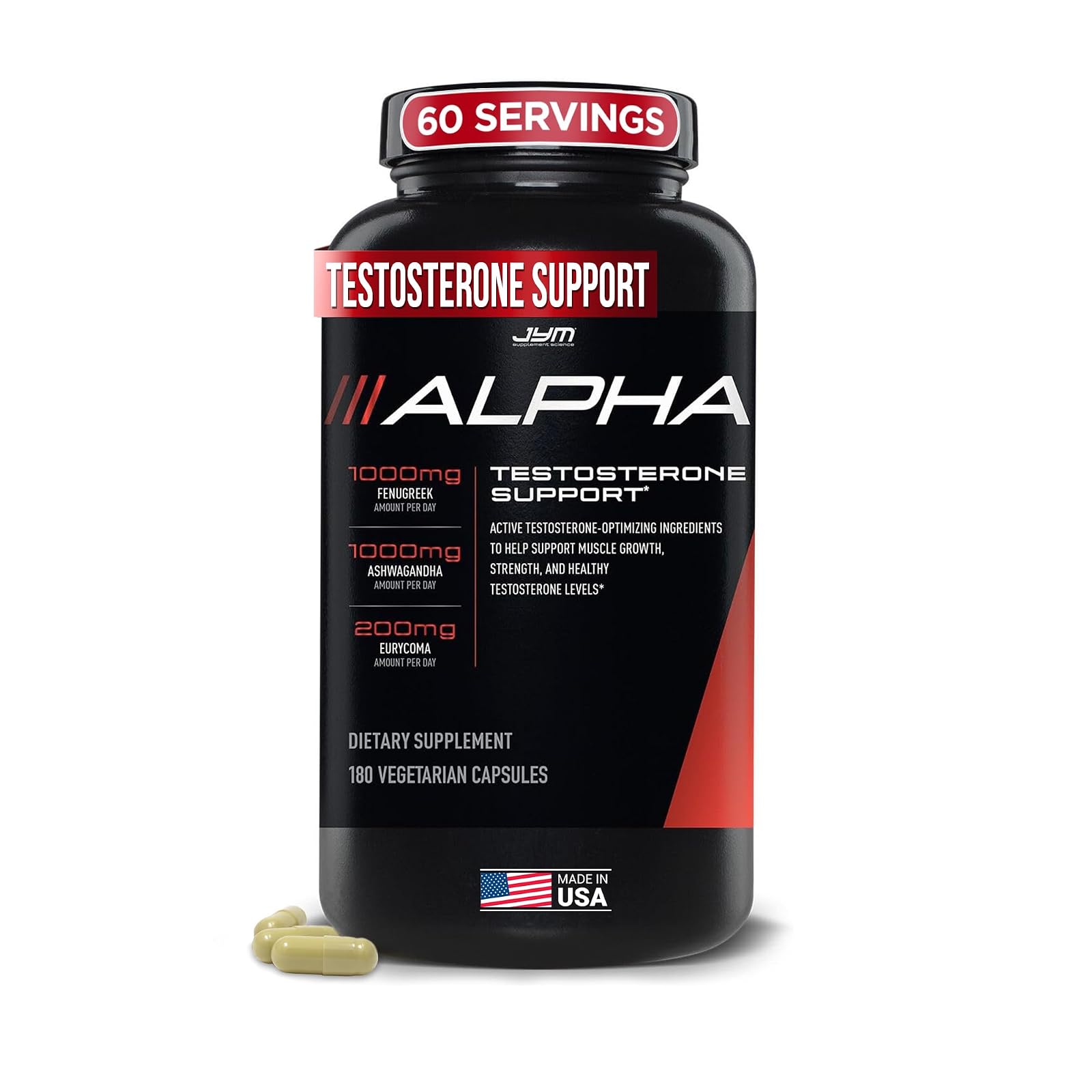 Alpha JYM multivitamins for men
