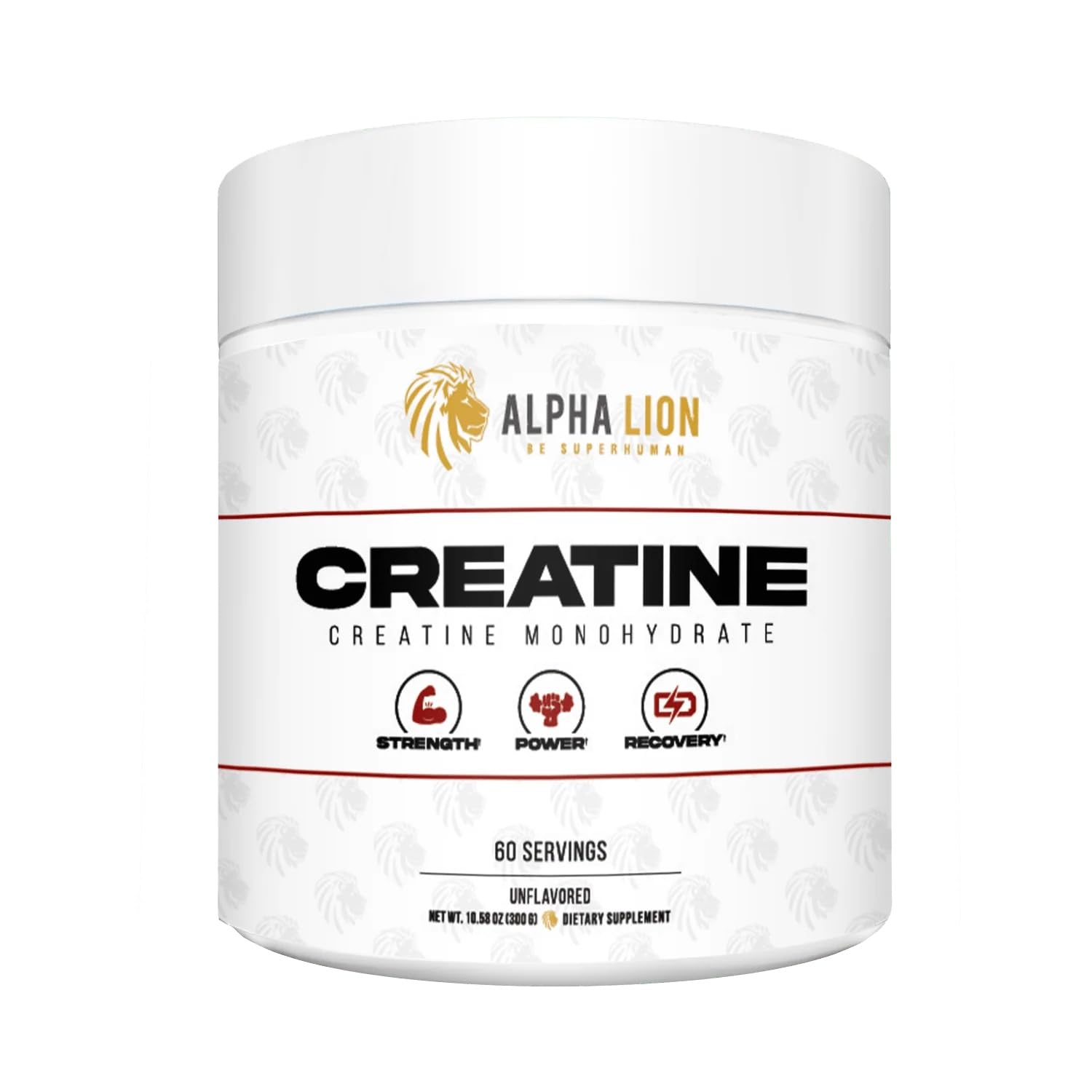 ALPHA LION creatine monohydrate powder
