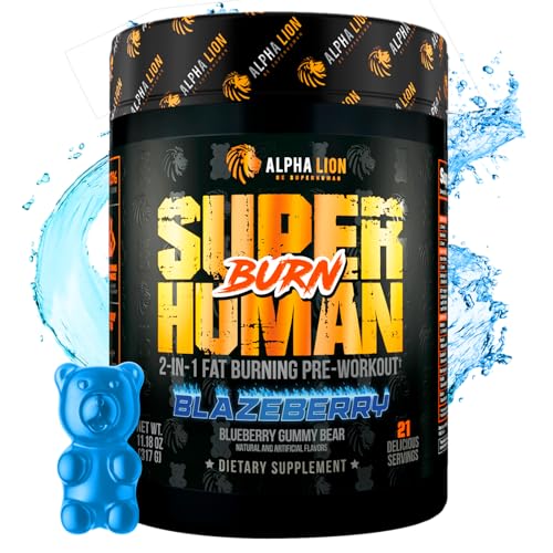 ALPHA LION fat burners blue gummy bear