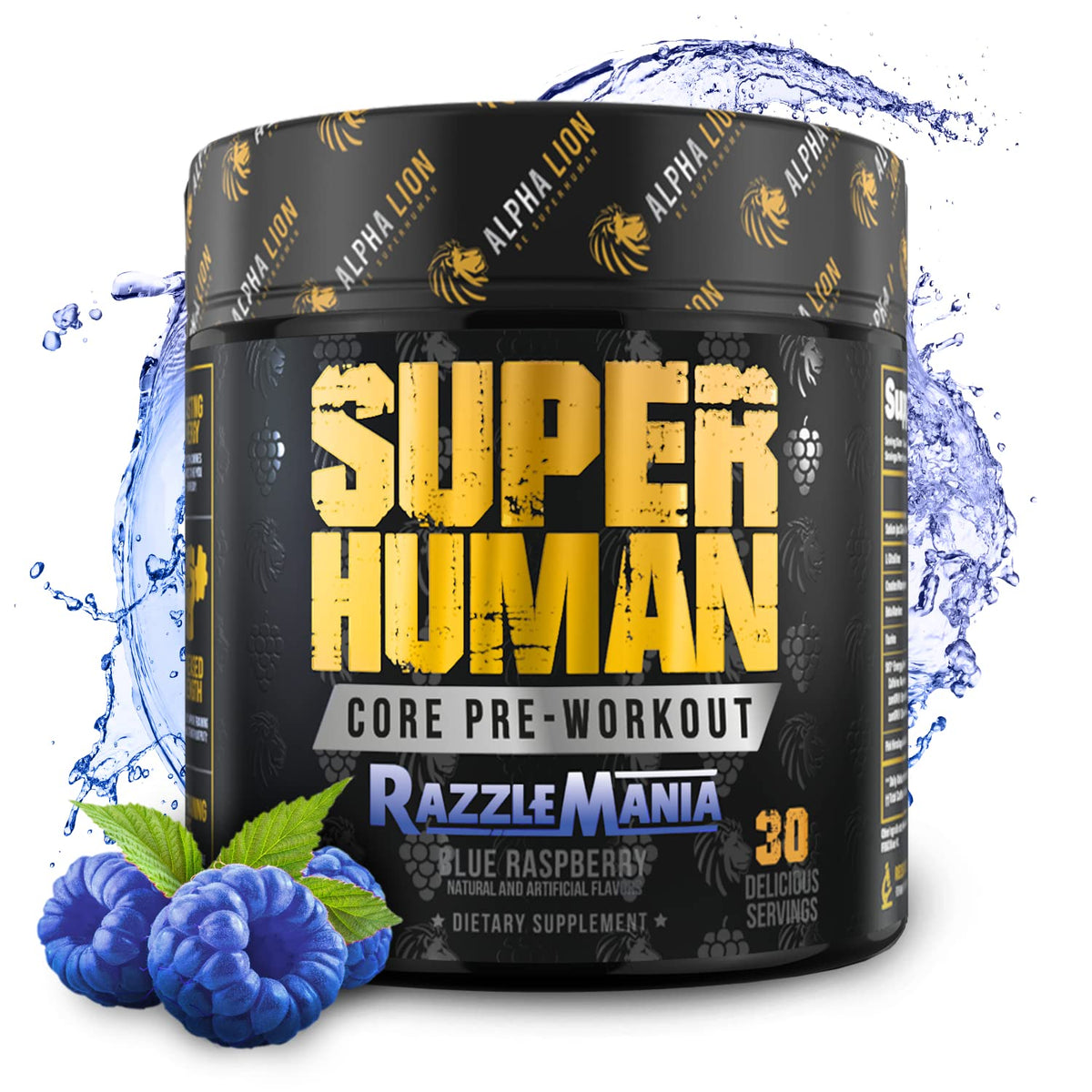ALPHA LION pre-workout energy boost