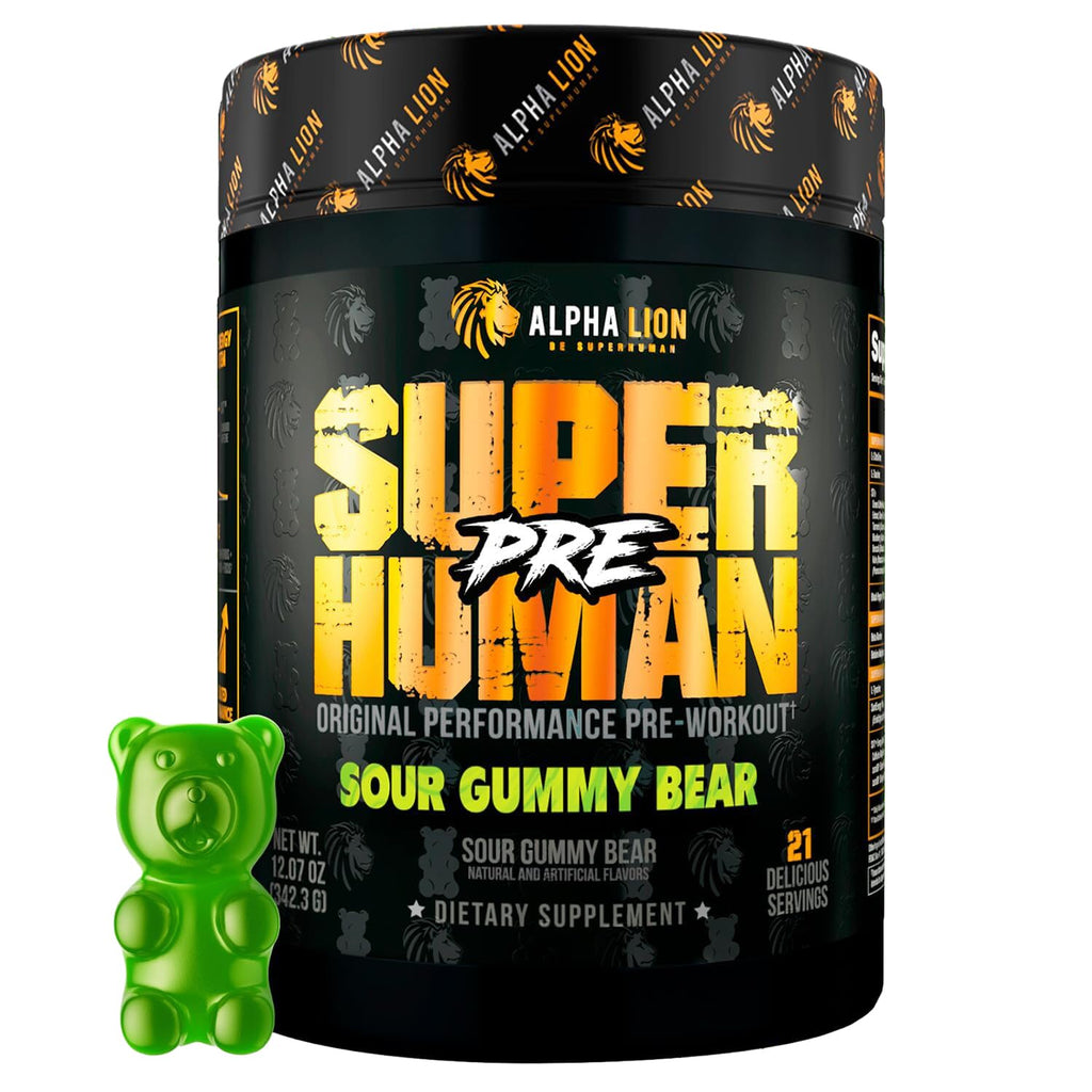 ALPHA LION pre-workout energy boost