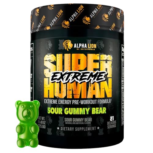 ALPHA LION pre-workout energy boost