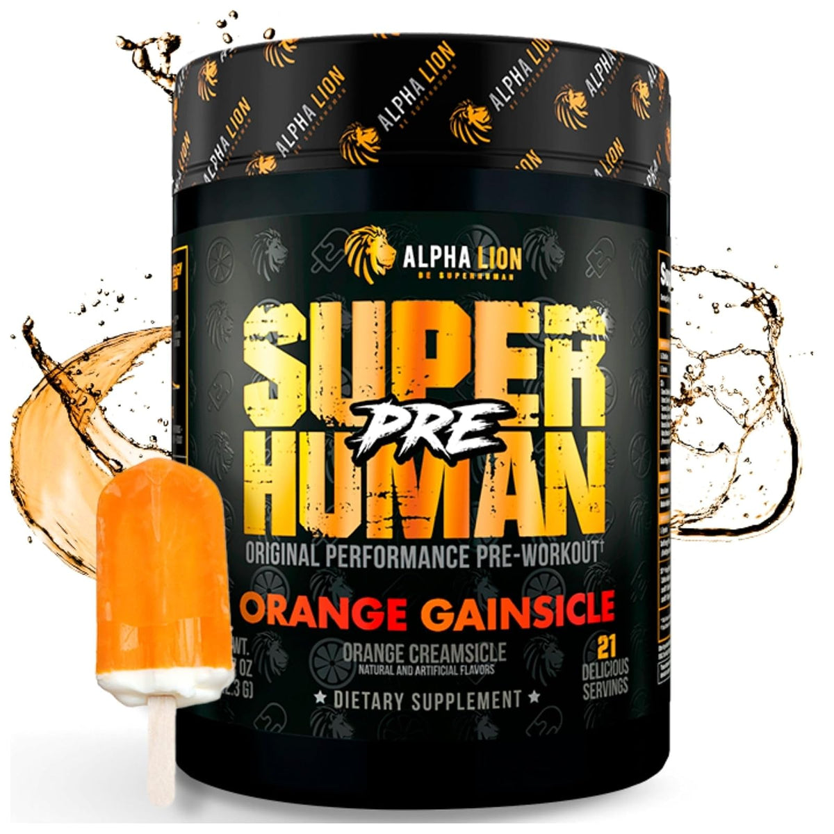 ALPHA LION pre-workout energy boost