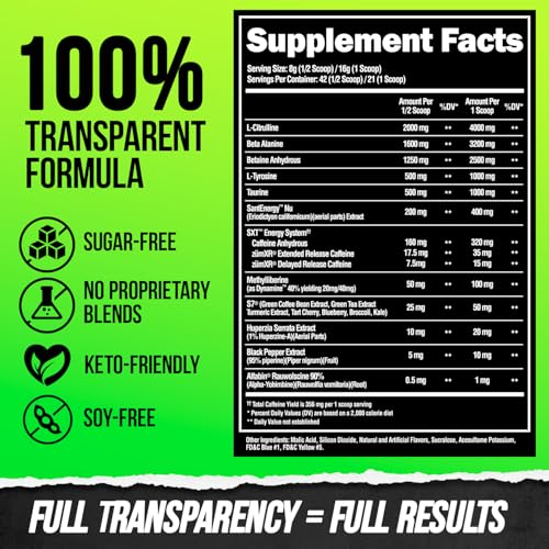 ALPHA LION pre-workout for endurance
