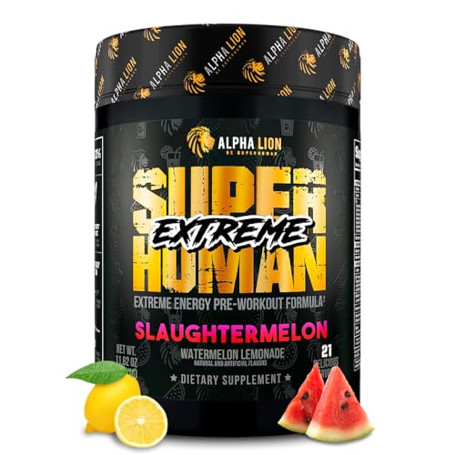 ALPHA LION pre-workout for energy boost