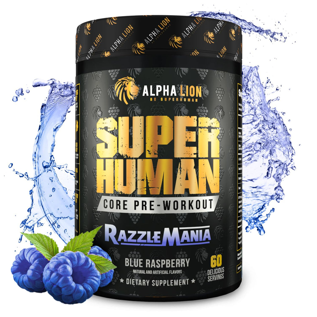ALPHA LION pre-workout for energy