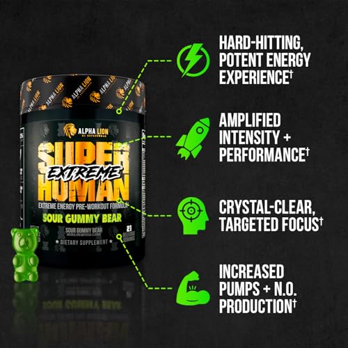 ALPHA LION pre-workout for focus