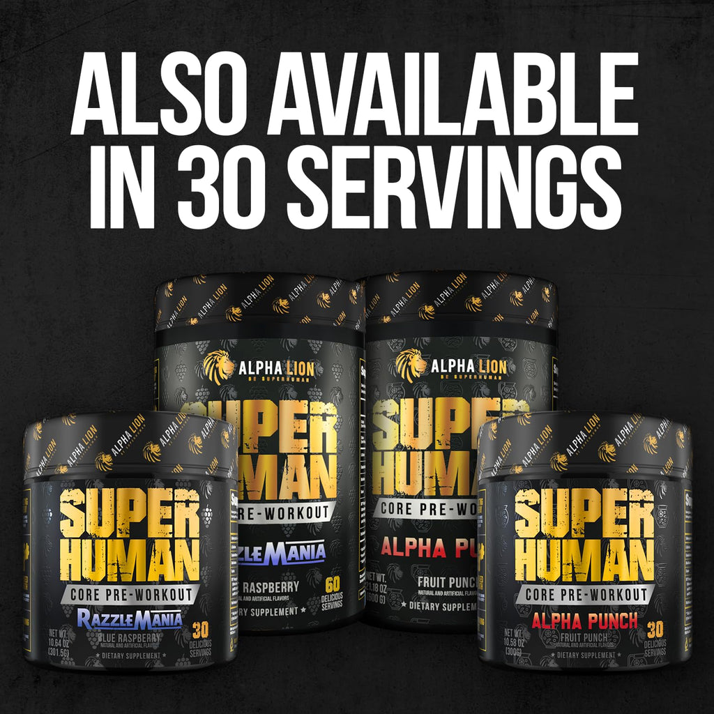ALPHA LION pre-workout for intense workouts