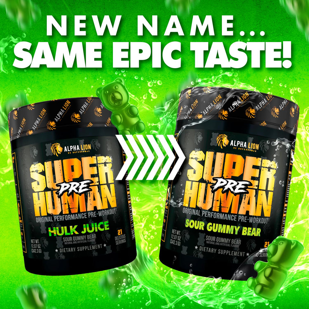 ALPHA LION pre-workout for peak performance