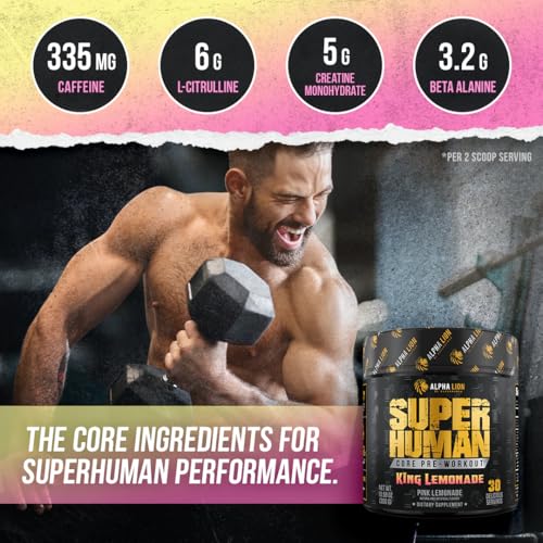 ALPHA LION pre-workout performance enhancer