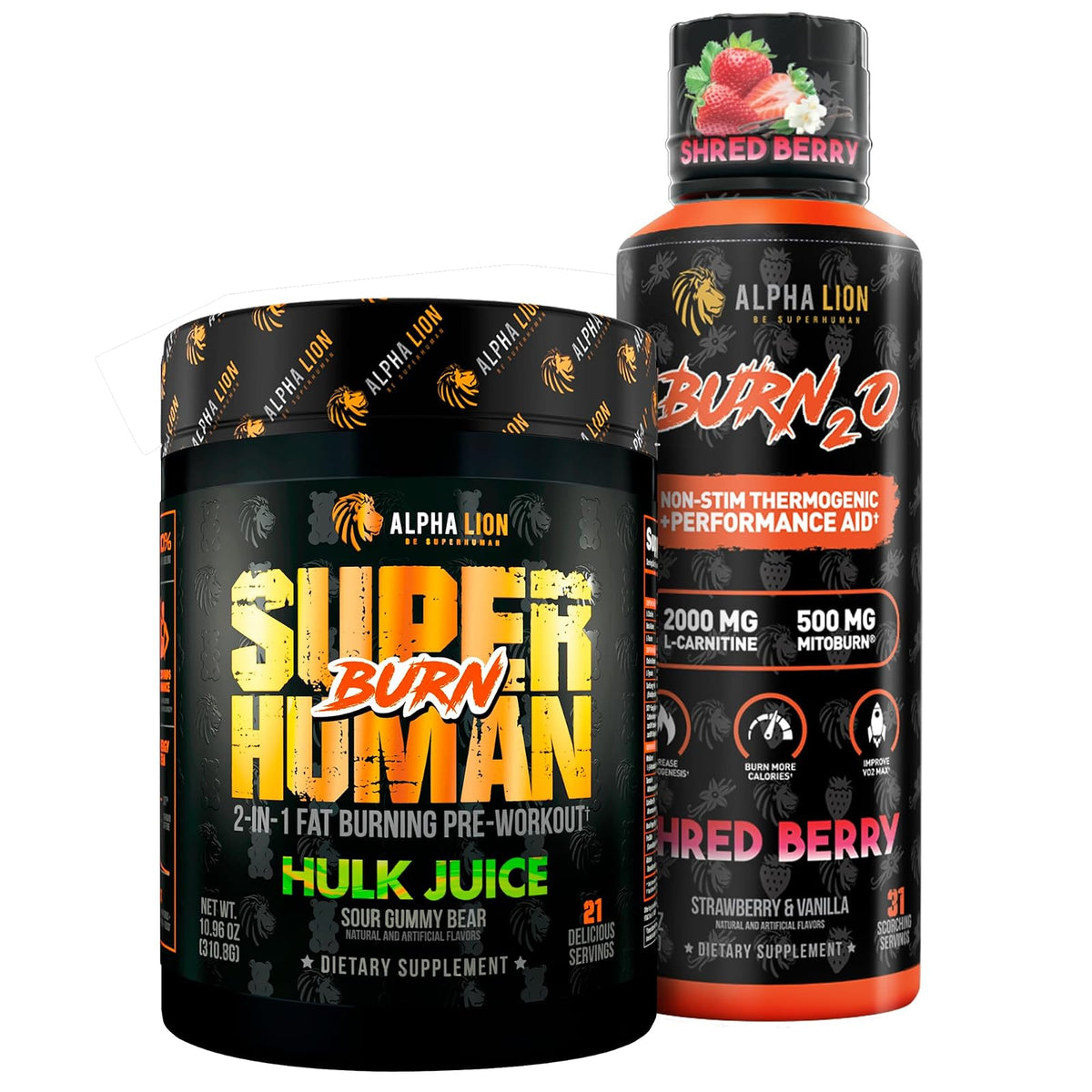 ALPHA LION Superhuman Burn pre workout