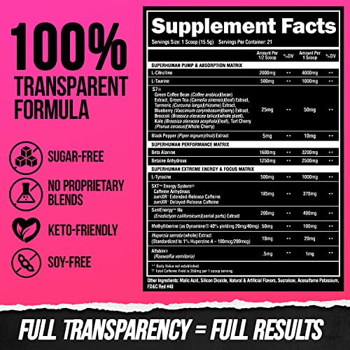 ALPHA LION Superhuman pre-workout benefits