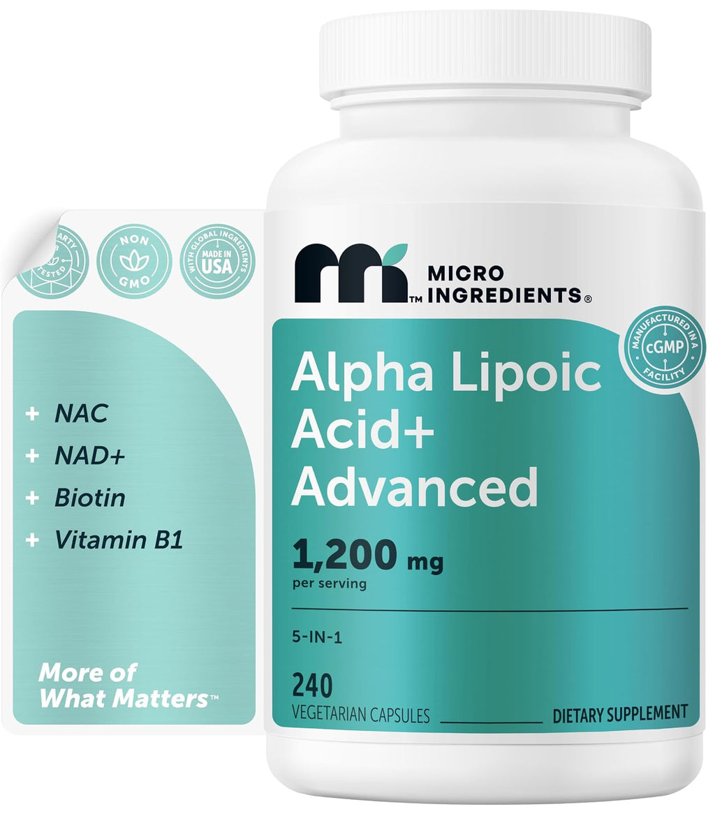 Alpha Lipoic Acid 1200 mg capsules