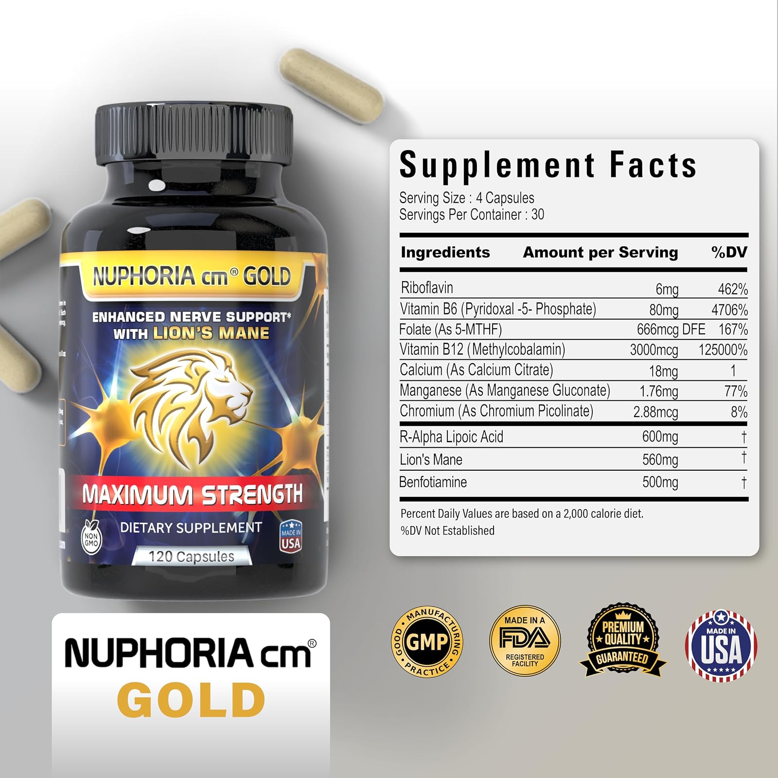 alpha lipoic acid capsules for nerves
