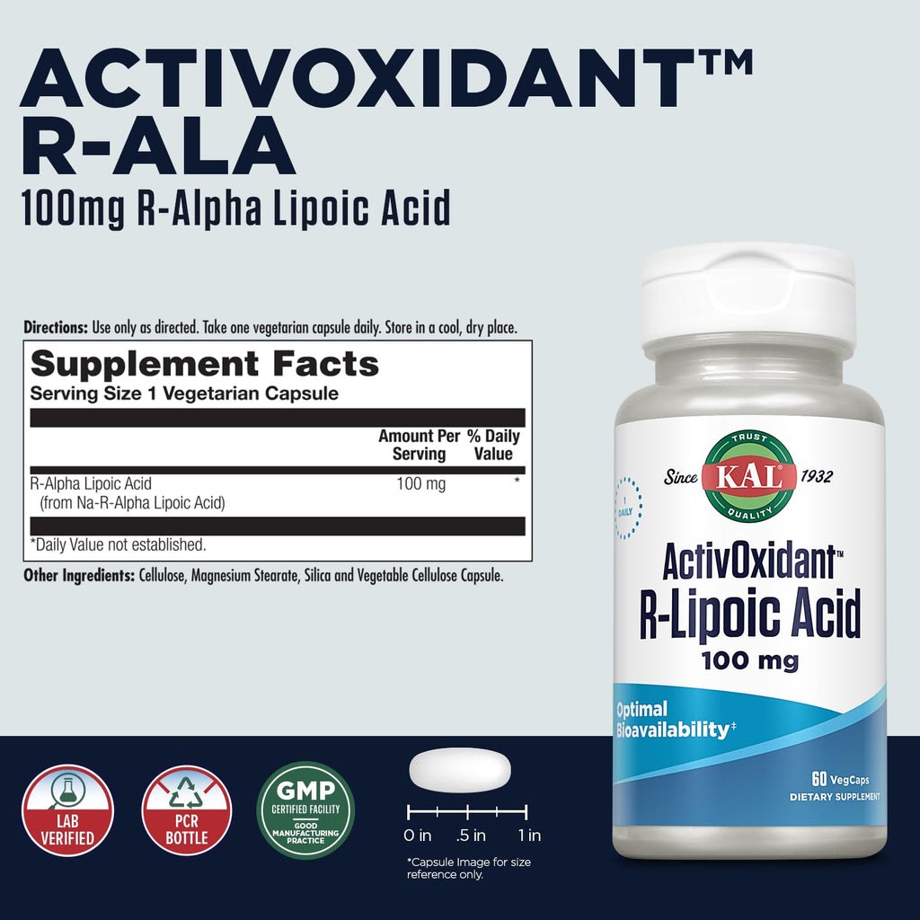 Alpha Lipoic Acid for antioxidant support