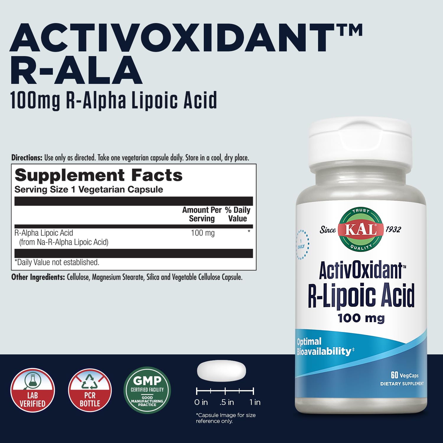Alpha Lipoic Acid for antioxidant support