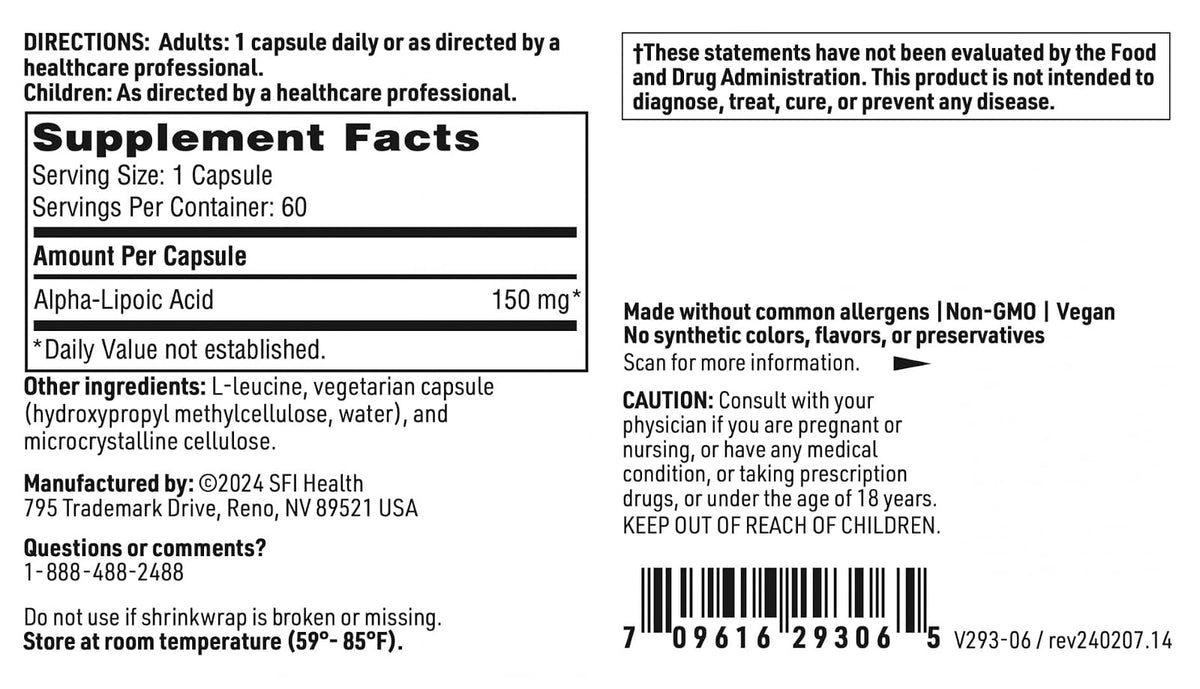 alpha lipoic acid for cellular health