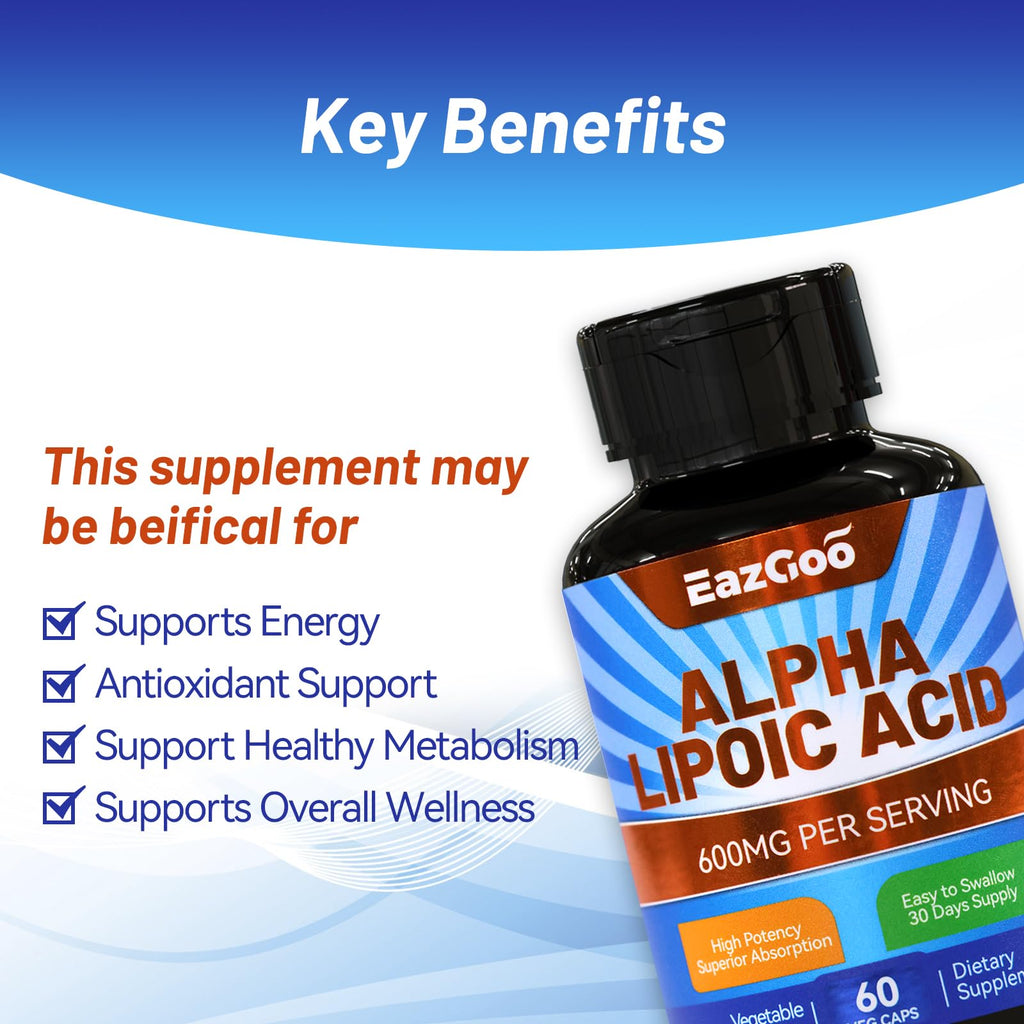 alpha lipoic acid for energy boost