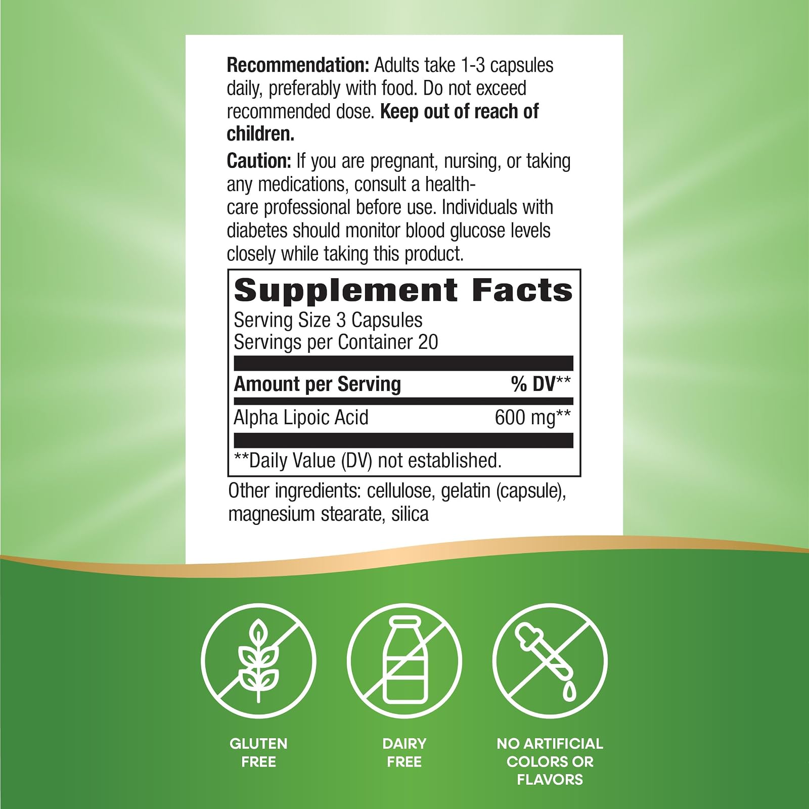alpha lipoic acid for energy levels