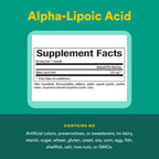 Alpha Lipoic Acid for energy metabolism