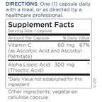 alpha lipoic acid for energy metabolism