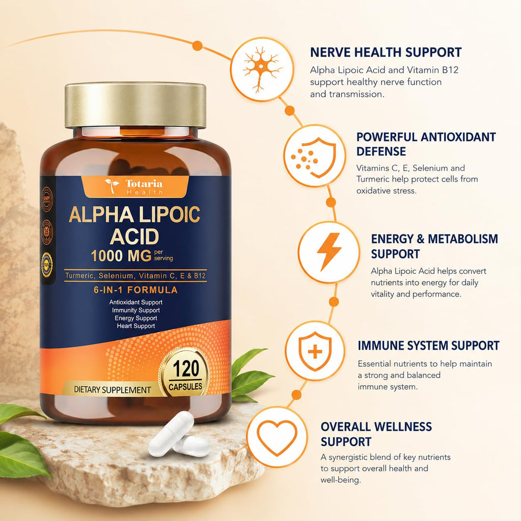 alpha lipoic acid for energy metabolism
