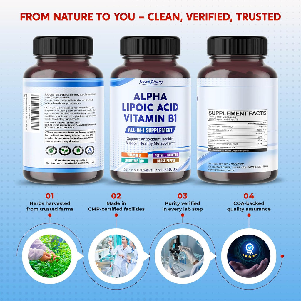 alpha lipoic acid for energy production
